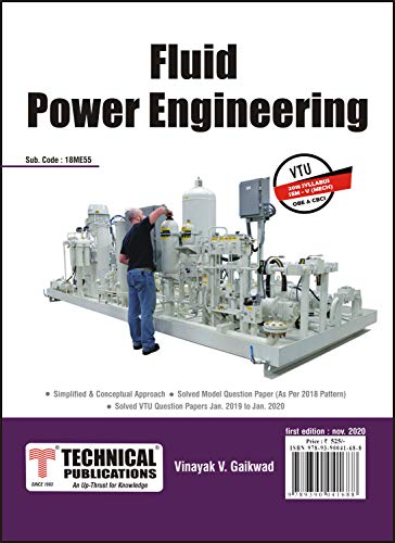 Fluid Power Engineering for BE VTU Course 18 OBE & CBCS (V- Mech ...