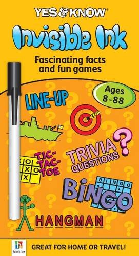 Yes and Know Invisible Ink Ages 8-88: NA: 9781743520048: Amazon.com: Books
