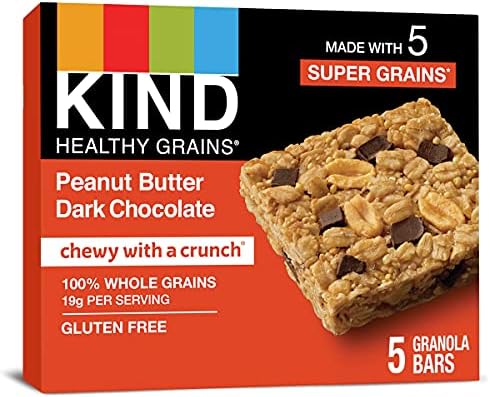 Amazon.com : KIND HEALTHY GRAINS Peanut Butter Dark Chocolate Bars ...