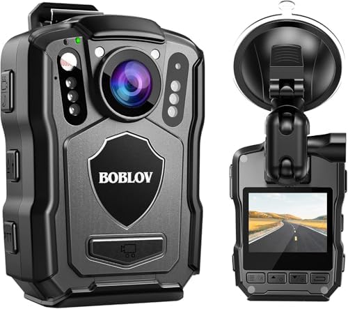 Amazon.com: BOBLOV B4K5 4K Body Camera, 3400mAh IP68 Waterproof GPS ...