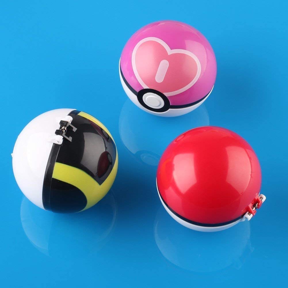 9PCS Pokemon Pikachu Pokeball Cosplay Pop-up Master Great Ultra GS Poke ...