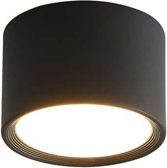 Amazon.co.jp: MGOR Solid Black COB Spotlight Nordic Creative Ceiling ...