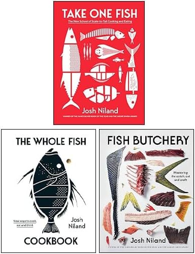 Josh Niland 3 Books Collection Set (Fish Butchery, The Whole Fish ...