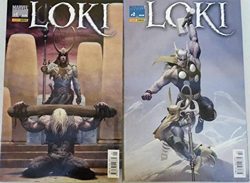 hq gibi loki completo 1 e 2 Ed. 2005 : Robert Rodi e Esad Ribic: Amazon.com.br: Livros