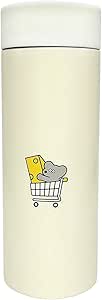 Amazon｜Pukana ねずみのANDY ステンレスボトル 350ml 水筒 保温 保冷 (アイボリー)｜水筒・マグボトル オンライン通販