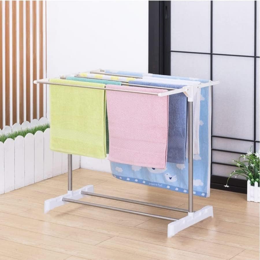 Amazon Brand - Solimo Premium Cloth Drying Stand - 3 Way Folding, 42 ...