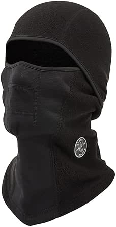 KLEIN TOOLS 60132 Balaclava, Warm Breathable Fleece Wind Proof Hinged ...
