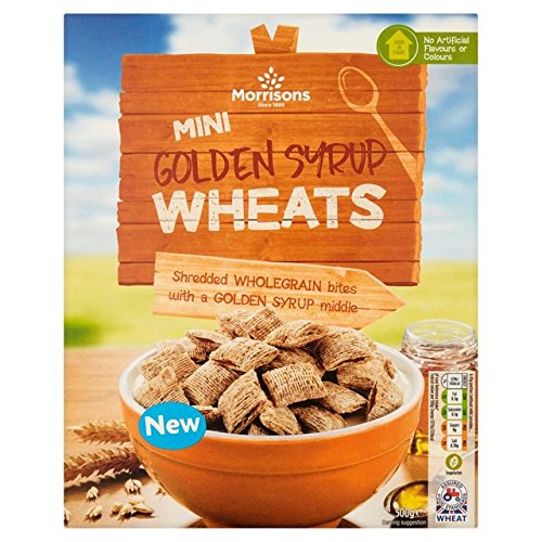 Amazon.com: Morrisons Mini Golden Syrup Wheats 400g