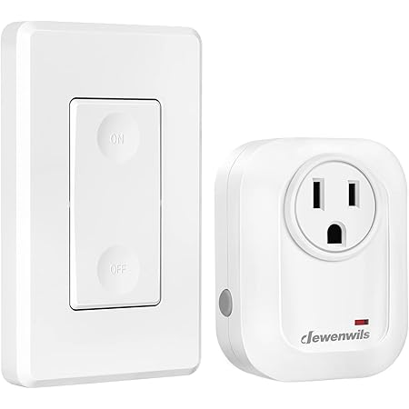 Wireless Appliance Remote Control Lamp Light Switch - Wall Light ...