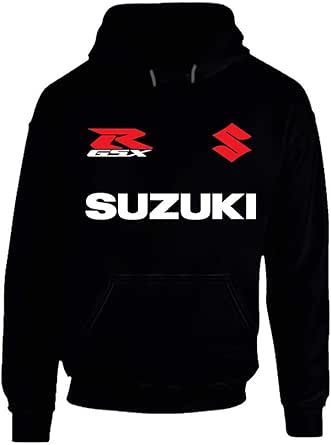 Amazon.com: Hoodie Hoodie Suzuki GSX-R Custom Motorcycle Racing Passion ...