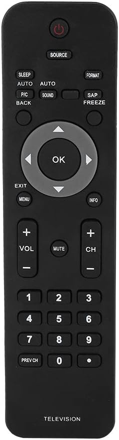 Amazon.com: RC2143619/01 Replacement Remote Control fit for Philips TV 32PFL3504D/F7 32PFL3514D ...