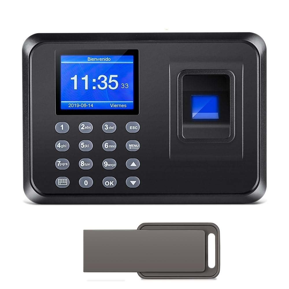 Amazon.com: Diseleri Time Clocks for Employees Small Business, Clock in ...