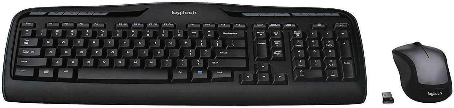 Amazon.com: Logitech MK550 Wireless Wave Keyboard and Mouse Combo ...