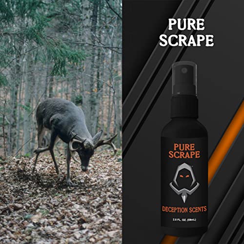 Deception Scents Pure Scrape Spray - A Premium Deer Attractant for ...
