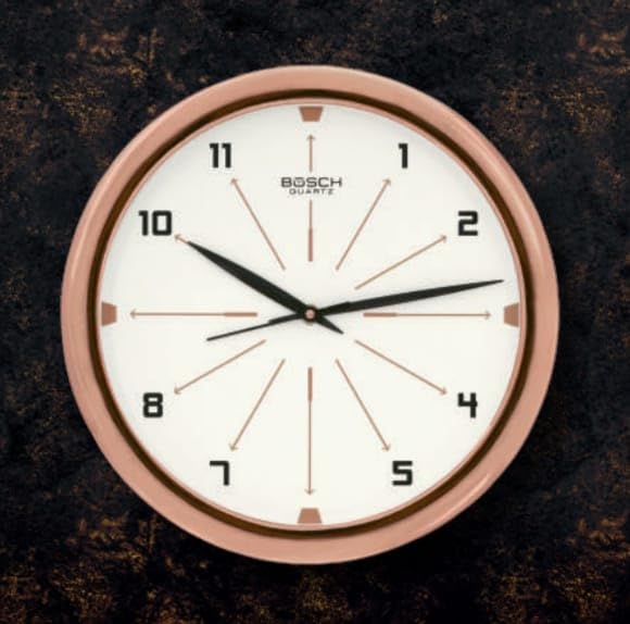 Buy Bosch Quartz Wall Clock, Modal No:247,Office/Living Wall Clock ...