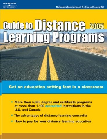 Buy Distance Learning Programs 200 (Peterson's Guide to Distance ...