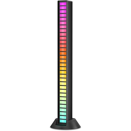 Amazon.com: RGB Sound Control Light Bar, Wireless Sound Activated ...
