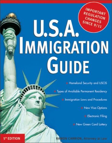 U.S.A. Immigration Guide: Amazon.co.uk: Carrion, Ramon: 9781572483927 ...