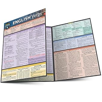 English Verbs: QuickStudy Language Arts Laminated Reference & Study ...