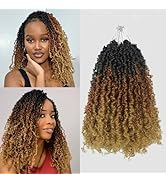 Amazon.com : Haftaluv Yanky Twist Crochet Hair 12 Inch 9 Packs Pre ...