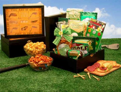 Amazon.com : The Art of Golf Gift Chest | Premium Gourmet Golf Snacks ...