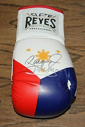 Manny Pacquiao Signed Autographed Philippine Boxing Glove Bas #g31977 ...