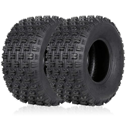 Snapklik.com : Weize Set Of 4 Sport ATV UTV Tires 21x7-10 Front & 20x10 ...