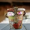 Jimenez Abstract Rainbow Head Planter, Graffiti Face Planter with ...