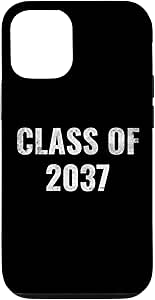 Amazon.com: iPhone 12/12 Pro Class of 2037 Design School Graduation ...