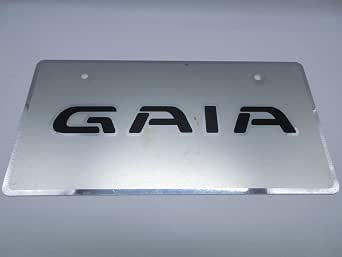 Amazon.co.jp: Dealer Display License Plate Mascot Plate Mini Car Gaia ...