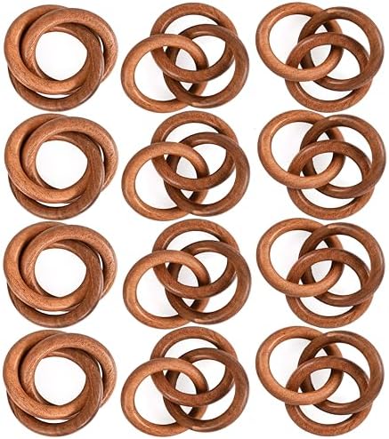 Amazon.com: Napkin Rings Set of 12, Pastel Napkin Holders, Napkin Rings ...