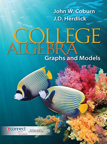 College Algebra: Graphs & Models 1, Coburn, John - Amazon.com