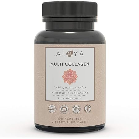 Amazon.com: Alaya Multi Collagen Powder - Type I, II, III, V, X ...