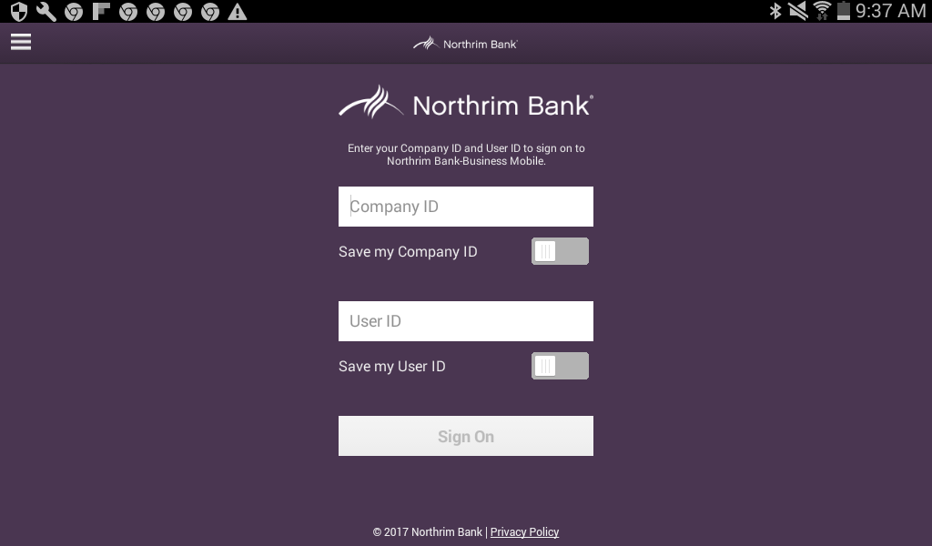 Northrim Bank Business Tablet - App on Amazon Appstore