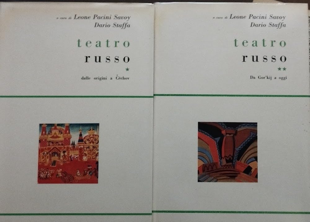 Teatro russo vol. 1 dalle origini a Cechov : Leone Pacini Savoy - Dario ...