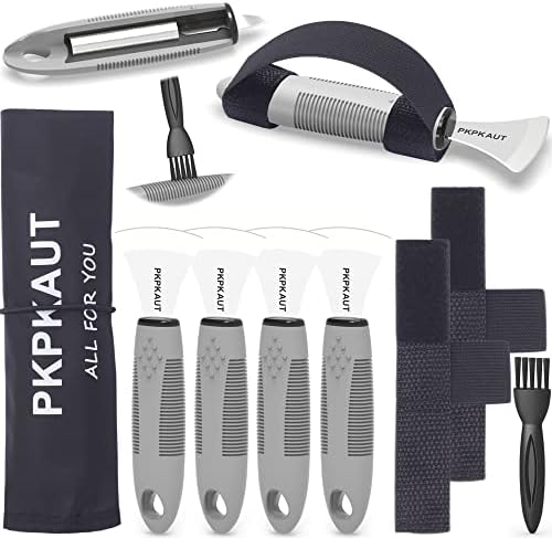 Amazon.com: PKPKAUT Weighted Rocker Knife for One Handed Cutting ...