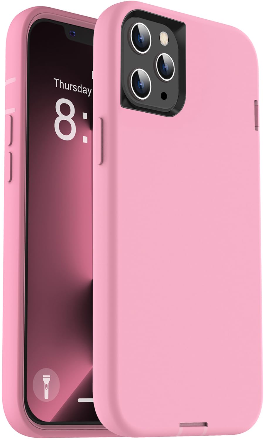 Snapklik.com : For iPhone 13 Pro Max Case Pink, 10 FT Military Grade ...