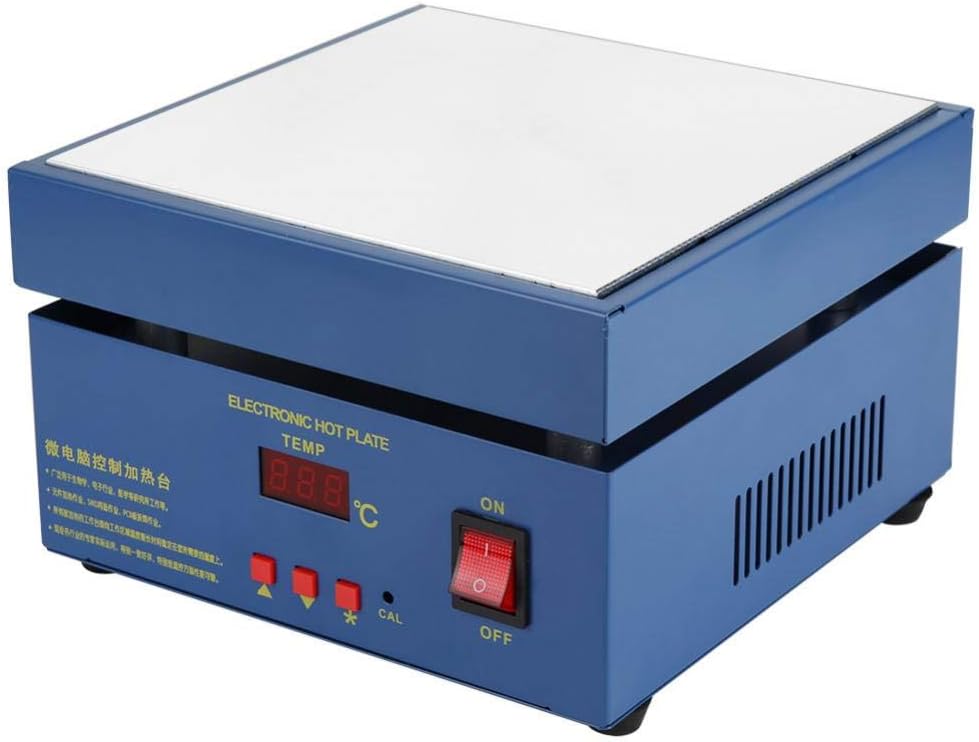 Soldering Hot Plate, 850W LED Microcomputer 200X200mm Electric Hot ...