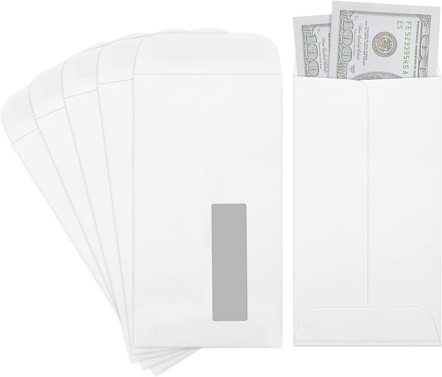 NSSP Window Envelope White Cheque Size Envelope Size 9.5 * 4.5 inch ...