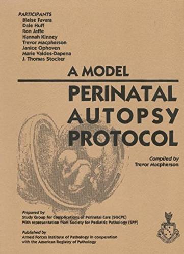 A Model Perinatal Autopsy Protocol: Buy Online at Best Price in Egypt ...