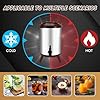 Amazon.com | Yungyan 4 Pcs Stainless Steel Insulated Beverage Dispenser Hot drink dispenser ...