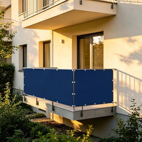 XUEHMIN Garden Privacy Netting 55 x 425 cm UV Protection, Anti-Peeping ...