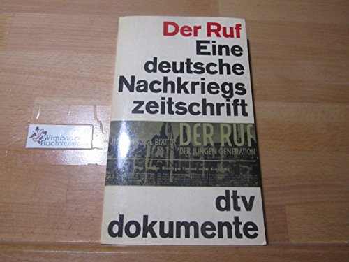Der Ruf : Schwab-Felisch, Hans: Amazon.de: Bücher