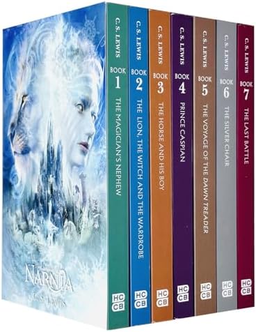 The Chronicles of Narnia 7 Books Collection Box Set By C S Lewis (The ...