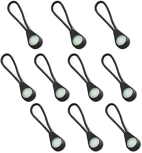 Amazon.com: 10Pcs / Set Zipper Pull, Ultra-Bright Glow in The Dark ...