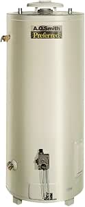 AO Smith BT-80 Tank Type Water Heater with Commercial Natural Gas ...