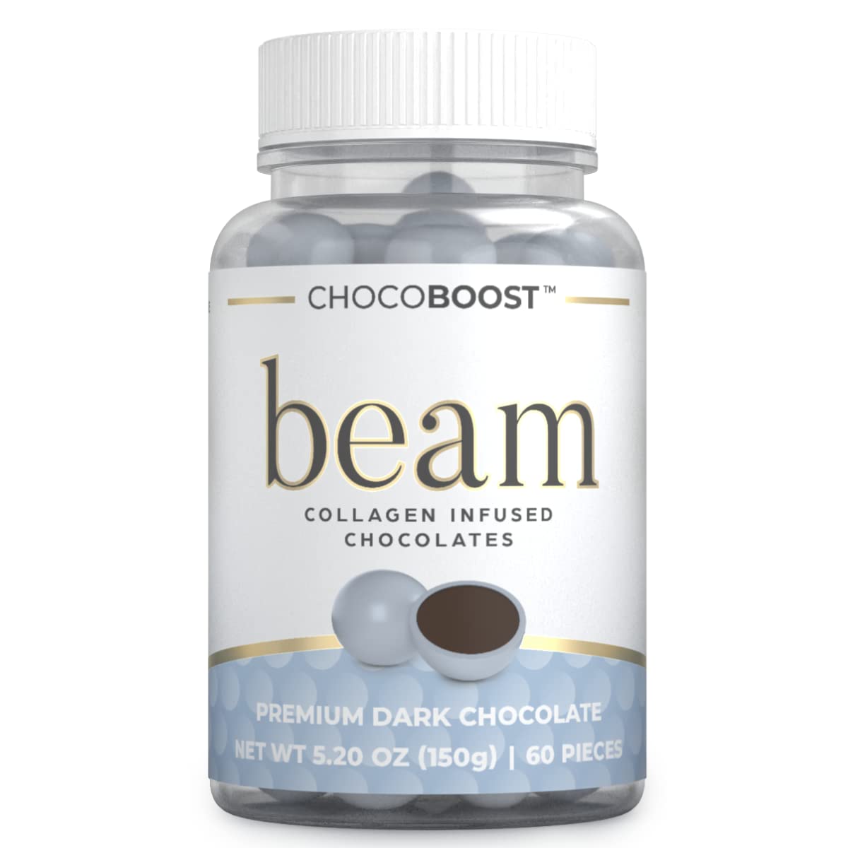 Amazon.com : ChocoBOOST Beam Collagen Infused Chocolate - Delicious ...