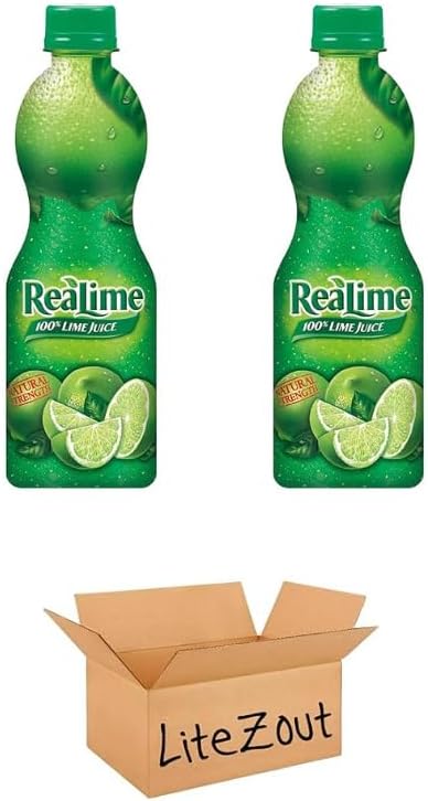 Amazon.com : ReaLime 100% Lime Juice from Concentrate 8oz, Pack of 2 ...