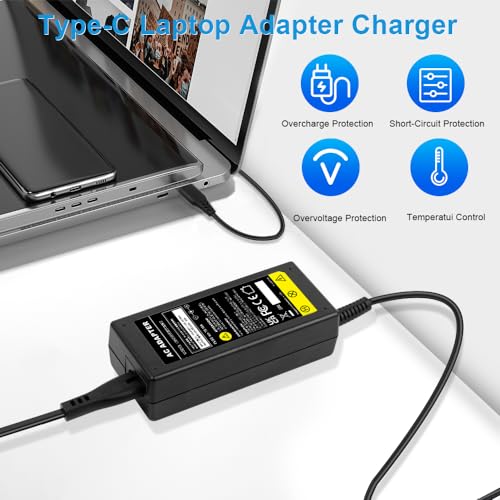 Snapklik.com : Universal 65W USB Type C Port Charger Adapter, Compatible