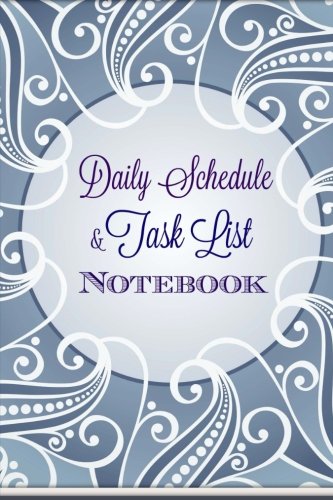 Amazon.com: Daily Schedule and Task List Notebook (Schedule Time line ...